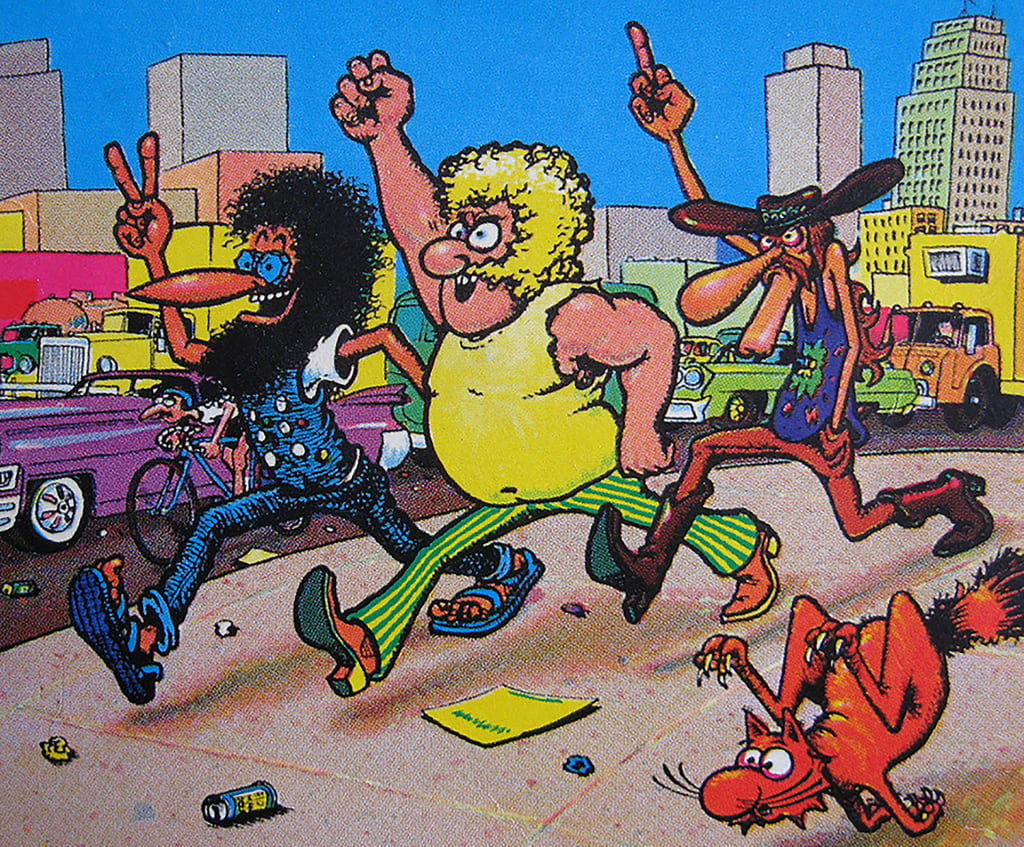 Gilbert Shelton : Du Texas à la France en passant par San Francisco ...